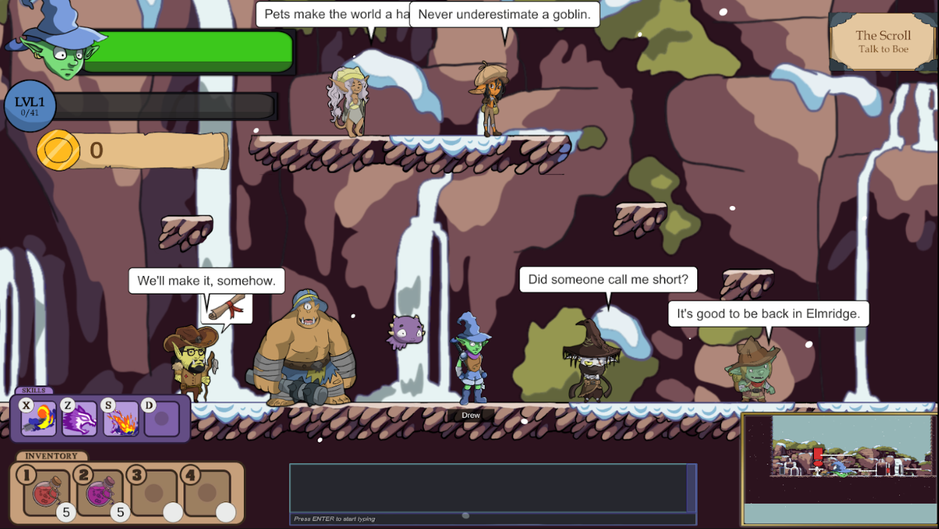 Goblin Hero 2D – 64-bit drew